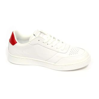 Trussardi Craft Lederschuhe Wei&szlig;/Rot - - Shoes - Herren - Wei&szlig; - 41 EU
