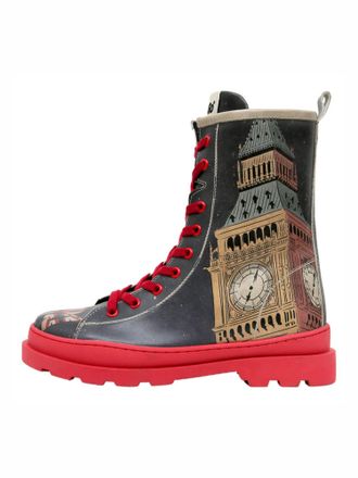 Dogo Schn&uuml;rstiefel DOGO Gisele - Its the Time for London