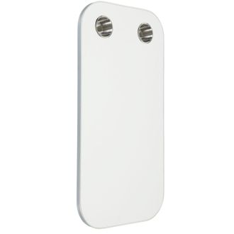 Generic Rechteckige Tischplatte, Mehrzweck-Tischplatte, 400 X 800 Mm, Schraubenlochbefestigung, 2 Getränkehalter, Abnehmbarer Marine-Tisch aus Massivem Holz f