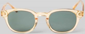 MessyWeekend Sonnenbrille mit durchsichtigem Gestell Modell BILLE