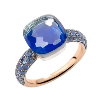 POMELLATO Nudo Classic Ring - - Accessories - Damen - Blau - 52 MM