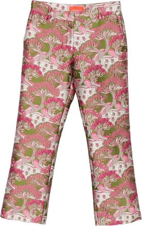 La DoubleJ Femme, Pantalons, Multicolore, Taille: 40 FR Polyester Silk Polyamide Pants