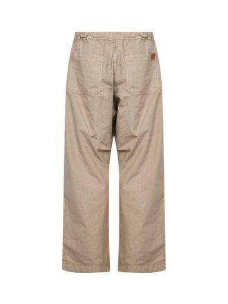Haikure Mens Trousers Gene Pop Ero Cotton Beige Jean