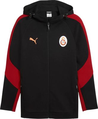 Puma Galatasaray Istanbul Evostripe Kapuzenjacke schwarz, 2XL Herren