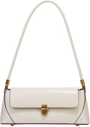 Generic Sacs à bandoulière tendance pour femme, sacs en cuir synthétique avec boucles magnétiques, mesurant 28 x 12 x 9 cm, avec une poche zippée à lintérieur