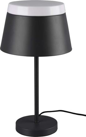 Trio Leuchten Tischleuchte Baroness 508900242, Metall Schwarz matt, Acryl wei&szlig;, exkl. 2x E14 [Energieklasse A+]