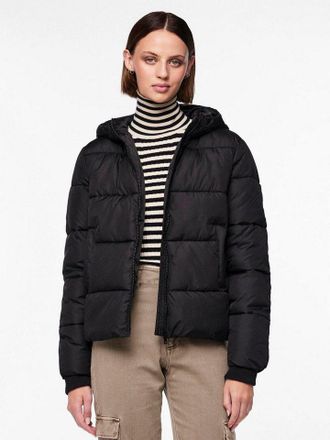 Pieces Steppjacke PCBEE NEW SHORT PUFFER JACKET NOOS BC Kunstfaser