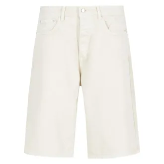 Icon Denim Los Angeles Bermuda Ned - - Shorts - Herren - Wei&szlig; - W33