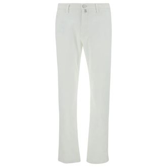 Jacob Cohen Homme, Pantalons, Blanc, Taille: W30 Pantalon Bobby Coupe Slim
