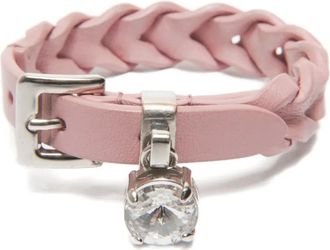 Miu Miu bracelet tressé (années 2010) - Rose