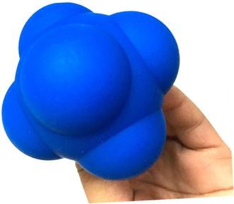 Yarnow Sechseckiger Silikon Reaktionsball Trainingsball f&uuml;r Agilit&auml;t und Reflexe Langlebiger H&uuml;pfball f&uuml;r Schnelligkeits und Beweglichkeitstraining bei Sport