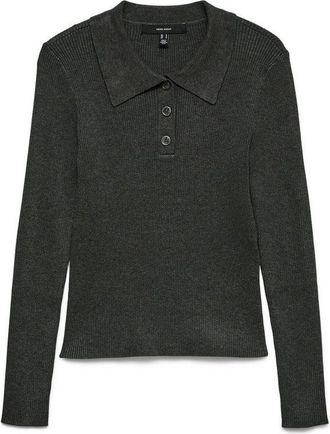 Vero Moda Polokragenpullover VMSILJERIB LS POLONECK PULLOVER NOOS