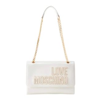 Love Moschino Damen, Taschen, Wei&szlig;, ONE SIZEGr&ouml;&szlig;e