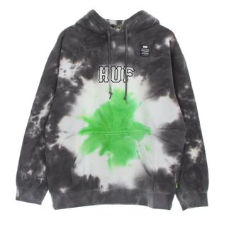 HUF Tie-dye Kapuzenpullover mit K&auml;ngurutasche - - Sweatshirts & Hoodies - Herren - Mehrfarbig - L