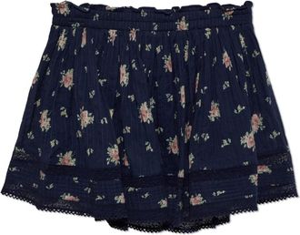 LoveShackFancy Loveshackfancy - Kressler Skirt - Femme - Jupes - Bleu - Taille: 38 FR