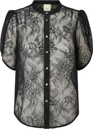 Julie Fagerholt - Heartmade Blouse HMTasim - Femme - Blouses et Chemises - Noir - Taille: 36 FR
