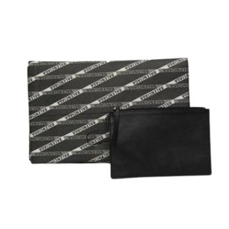 Balenciaga Pre-owned Logo-Print 544310 Clutch - - Pre-owned - Damen - Schwarzk - ONE SIZE