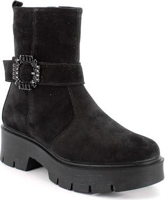 Igi & Co Femme Chaussures 8665700 Bottes en daim, Noir, 37 EU