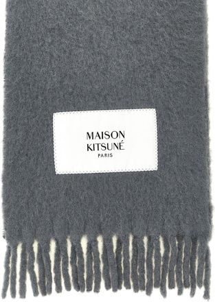 Maison Kitsun&eacute; Gradient Scarf - Grey