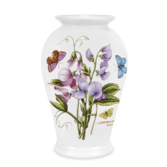 Portmeirion Botanic Garden Kanton-Vase, 20,3 cm, Motiv Gartenerbse