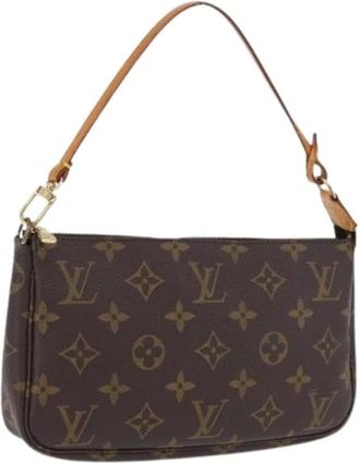 Louis Vuitton Pre-owned Monogram Canvas Pouch - Femme - Pre-owned - Brun - Taille: ONE Size