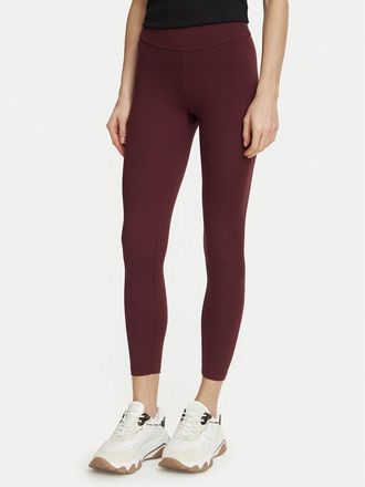 Guess Leggings V6BB25 K6732 Dunkelrot Slim Fit