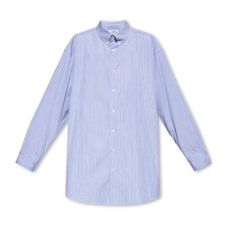 Maison Margiela Oversize Hemd - - Shirts - Herren - Blau - L