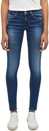 Mustang Jeans Style Quincy Skinny Jeans Femme, Bleu Moyen 702, 33W / 30L