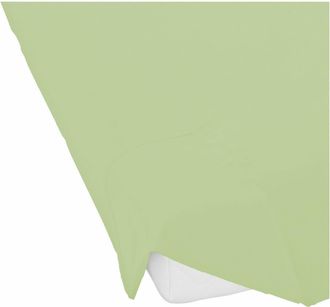 Biberna Biberna Fein-Biber Bettlaken zum Auflegen 150x250 cm Farbe: Reseda Grün