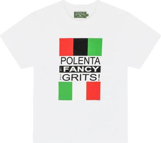 Denim Tears t-shirt KMG Polenta White - Blanc