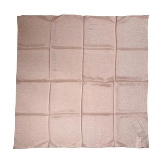 Dolce & Gabbana Homme, Accessoires, Rose, Taille: ONE Size Foulard Carr&eacute; M&eacute;lange de Soie