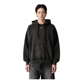 Off-white Fallen Caravaggio Hoodie - - Sweatshirts & Hoodies - Herren - Schwarzk - XL