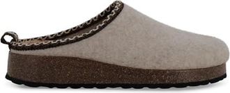 Melluso Pantoufles beiges pour femmes en tissu recycl&eacute; pd836z 38