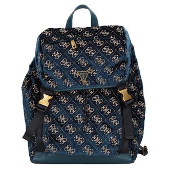 Guess Rucksack aus Kunstleder - - Bags - Herren - Blau - ONE SIZE
