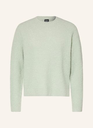 HUGO BOSS Boucl&eacute;-Pullover Febisana gruen