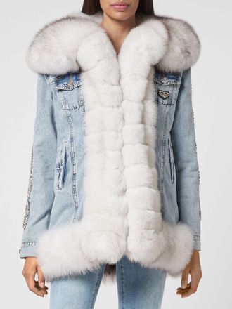 Philipp Plein Veste Femme couleur Denim