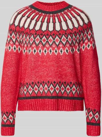 Christian Berg Regular Fit Strickpullover mit Woll-Anteil
