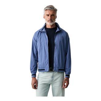 Hackett Blouson-Jacke mit Logo - - Jackets - Herren - Blau - L