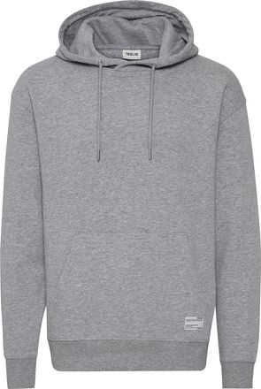 Solid SDLenz Herren Kapuzenpullover Hoodie Sweater mit Kapuze Kordelzug Kängurutasche Rippbündchen Comfort fit, Größe:XXL, Farbe:Light Grey Melange (1541011