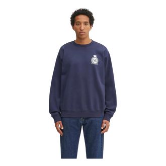 Sporty & Rich Royal Club Sweatshirt - - Sweatshirts & Hoodies - Herren - Blau - M