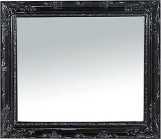 Biscottini International Vintage-Spiegel 75 x 65 cm | Wandspiegel für Badezimmer und Schlafzimmer | Eingangsspiegel