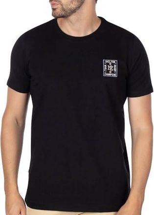 Shilton T-Shirt Rugby Cup New Zealand Homme S/Noir