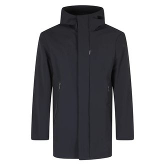 Roberto Ricci Design Rrd, Homme, Vestes, Bleu, Taille: M Veste zipp&eacute;e &agrave; capuche