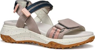 Geox Damen D SORAPIS + Grip B Sport Sandal, Rock/Nude, 38 EU