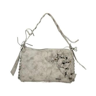 Desigual Kleine Tasche mit Schmetterlings-Applikationen - - Bags - Damen - Grau - ONE SIZE
