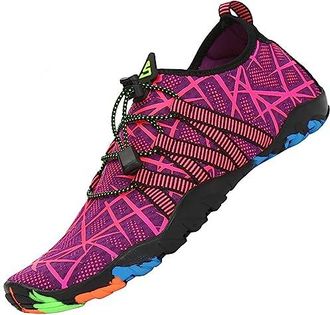 Saguaro Chaussures Aquatiques Homme Femme Chaussure deau Respirant Chaussures de Plage Séchage Rapide Chaussures Mer pour Plongée Nautiques Baignade Riviere V