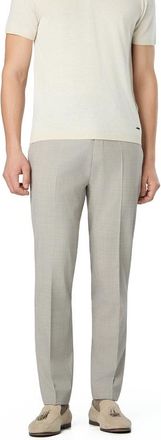Daniel Hechter Herren Hose beige Schurwoll-Stretch