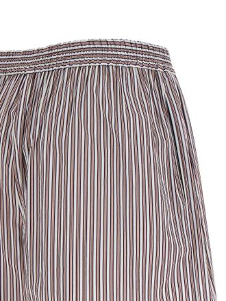 Brunello Cucinelli Pyjama Bermuda Shorts - Bordeaux