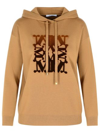 Max Mara Camel Virgin Wool Sweatshirt