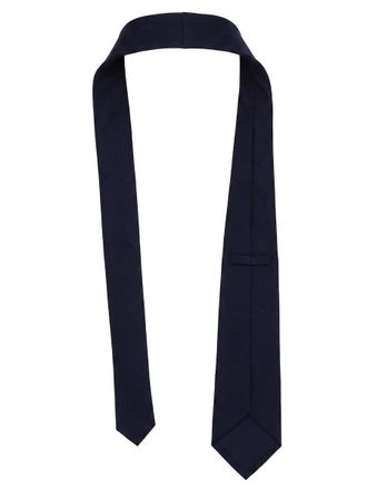 Givenchy Mens Blue Silk Tie